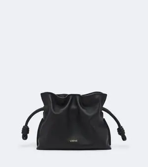 Loewe Flamenco Mini Clutch - Black