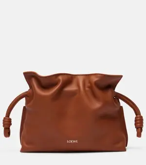Loewe Flamenco Mini Clutch - Brown