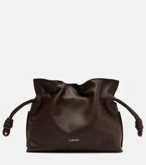 Loewe Flamenco Mini Clutch - Brown