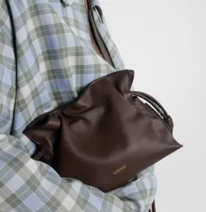 Loewe Flamenco Mini Clutch - Brown