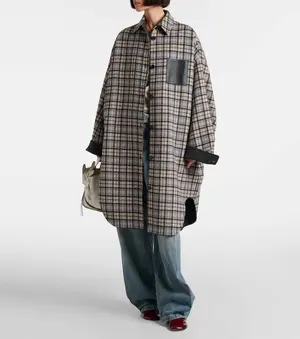 Loewe Reversible Wool And Cashmere Coat