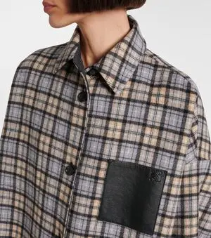Loewe Reversible Wool And Cashmere Coat