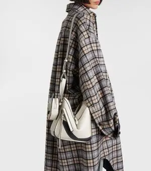Loewe X Louis Wain Futurist Cat Hammock Top-handle Bag - White