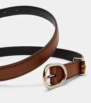 Gucci Bamboo Leather Belt