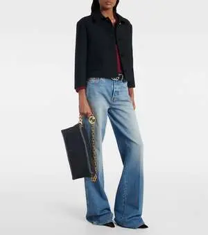 Gucci Interlocking G Large Leather Shoulder Bag