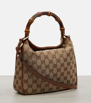 Gucci Diana Gg Canvas Small Tote Bag