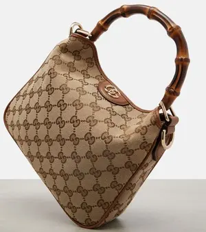 Gucci Diana Gg Canvas Small Tote Bag