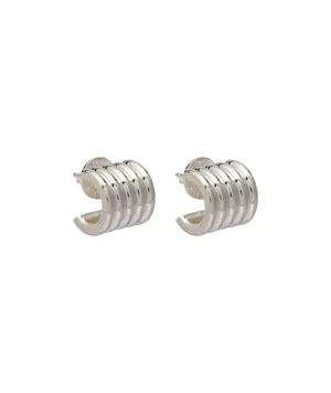 DEHANCHE Hollyhock Earrings - Silver