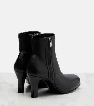 Loewe Bobine 90 Leather Ankle Boots
