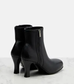 Loewe Bobine 90 Leather Ankle Boots