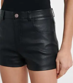Stouls Roxie Leather Shorts
