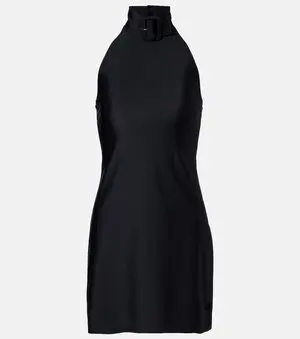Courreges Button Detailed Cocktail Dresses