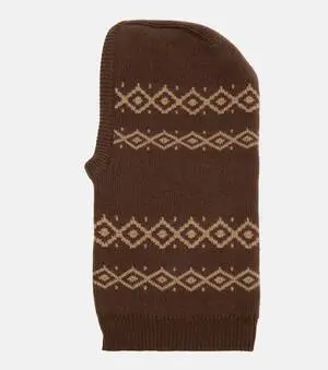 Magda Butrym Wool Hood - Brown