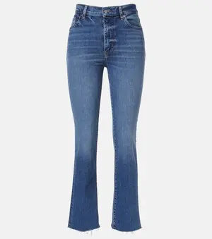 FRAME Le Sleek Straight Jeans - Blue