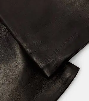 Nour Hammour Leather Gloves