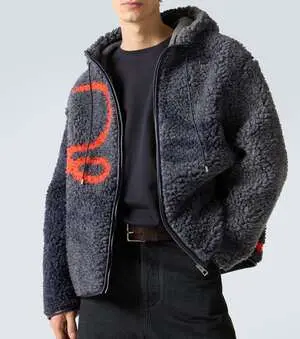 Loewe Anagram Fleece Jacquard Jacket