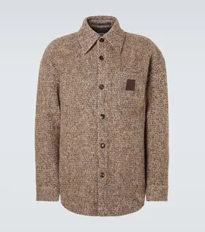 Loewe Anagram Wool-blend Overshirt