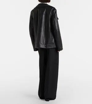 Sportmax Pleated Low-rise Wide-leg Trousers