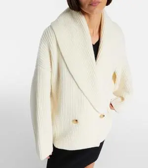Vince Ribbed Wool-blend Jacket