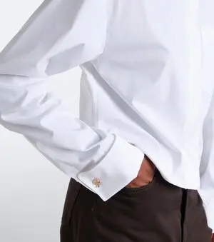 Sportmax Cotton Poplin Shirt - White