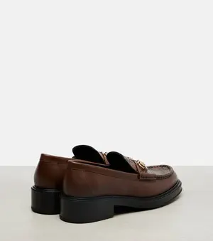 Gucci Horsebit Gg Leather Loafers