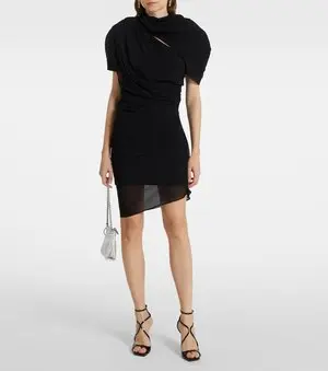 JIMMY CHOO Azia 95 Patent Leather Sandals - Black
