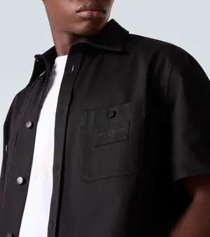 Givenchy Cotton Twill Bowling Shirt