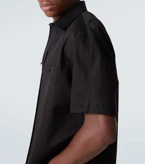 Givenchy Cotton Twill Bowling Shirt
