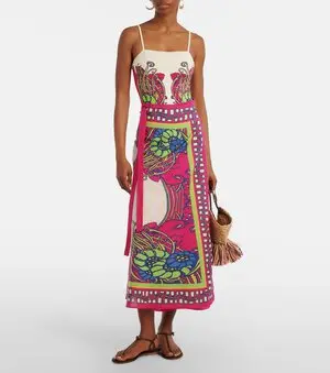La DoubleJ Lemuria Placée Cotton Beach Cover-up