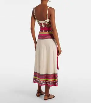 La DoubleJ Lemuria Placée Cotton Beach Cover-up