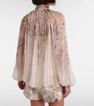 Zimmermann Rebellion Printed Blouse