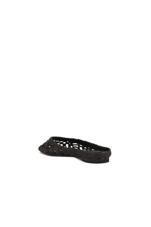 Staud Otto Hand-knotted Flat Mule