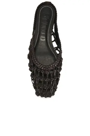 Staud Otto Hand-knotted Flat Mule