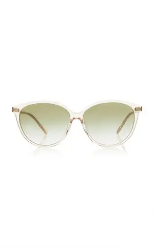 Oliver Spencer Soleau Round-frame Sunglasses - Light Pink