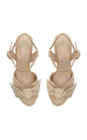 ALEXANDRE BIRMAN Maxi Clarita Raffia Platform Sandals