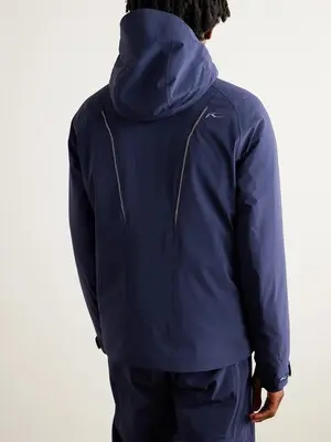 Kjus Formula Padded Hooded Ski Jacket - Blue