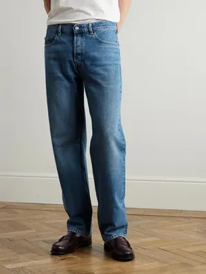 FRAME Relaxed Straight-leg Jeans
