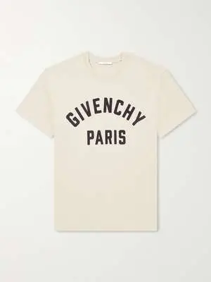 Givenchy Logo-appliquéd Cotton-jersey T-shirt