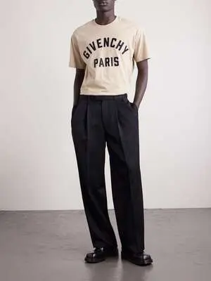 Givenchy Logo-appliquéd Cotton-jersey T-shirt