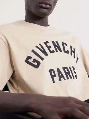Givenchy Logo-appliquéd Cotton-jersey T-shirt