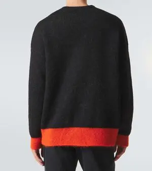 Loewe X Louis Wain Mohair-blend Cardigan