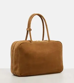 Miu Miu Beau Large Suede Top-handle Bag