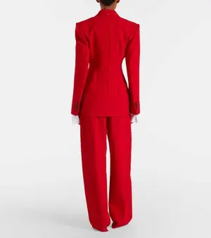 Sportmax High-rise Wide-leg Trousers