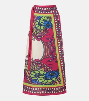La DoubleJ Lemuria Placee Cotton Beach Cover-up - Multicoloured