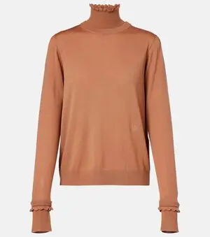 Chloé Wool Turtleneck Sweater
