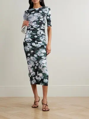 Stella McCartney Floral-print Mesh Top
