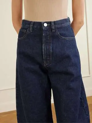 Alaïa High-rise Barrel-leg Jeans