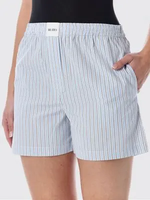 Attico Striped Boxer Shorts - Blue
