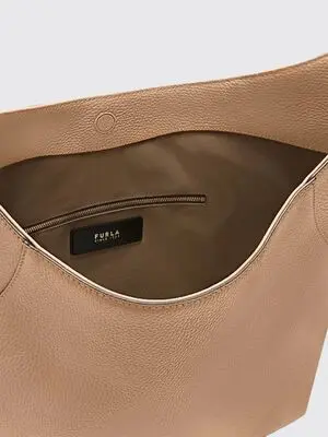 Furla Leather Shoulder Bag - Sand