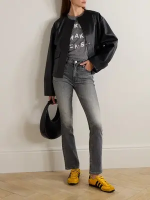 MOTHER The Insider Skimp High-rise Bootcut Jeans